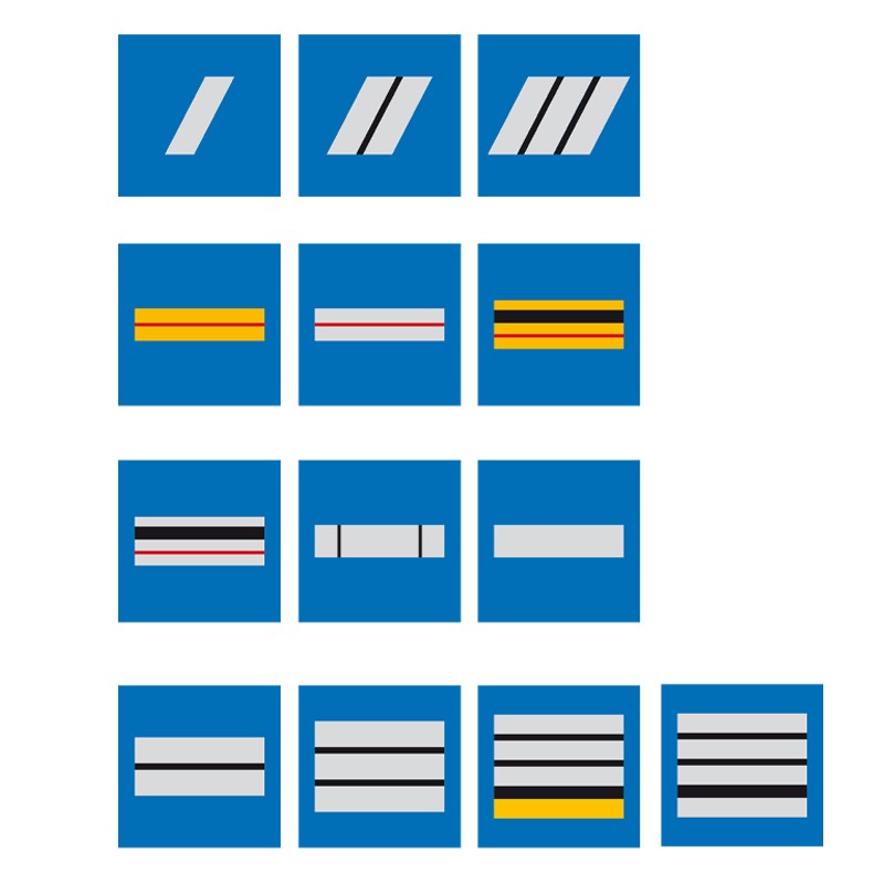 Grade police municipale resine 50x50 velcro